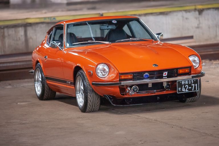 1976 Orange Nissan Datsun 280Z zu verkaufen
