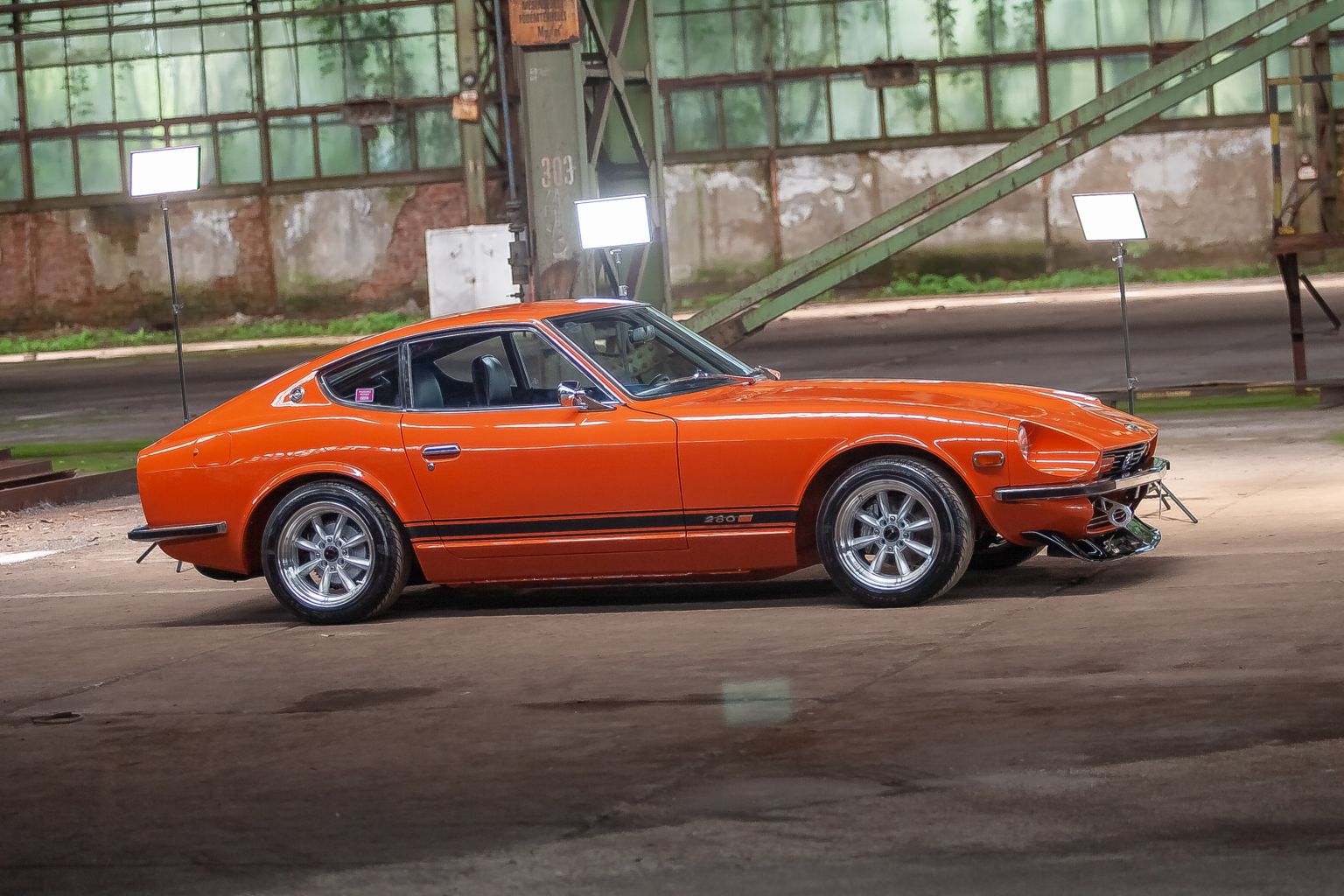 1976 Orange Nissan Datsun 280Z zu verkaufen