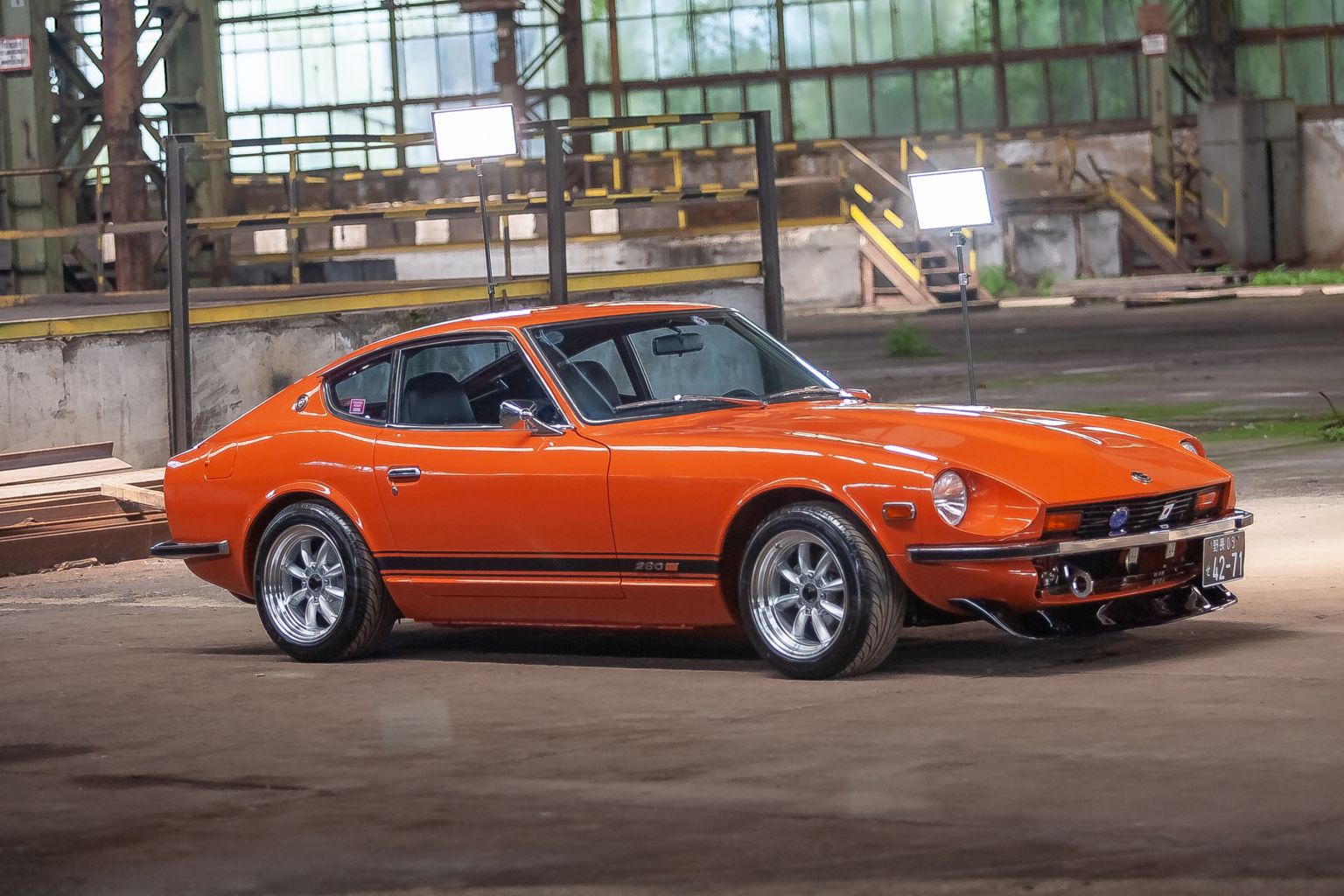 1976 Orange Nissan Datsun 280Z zu verkaufen