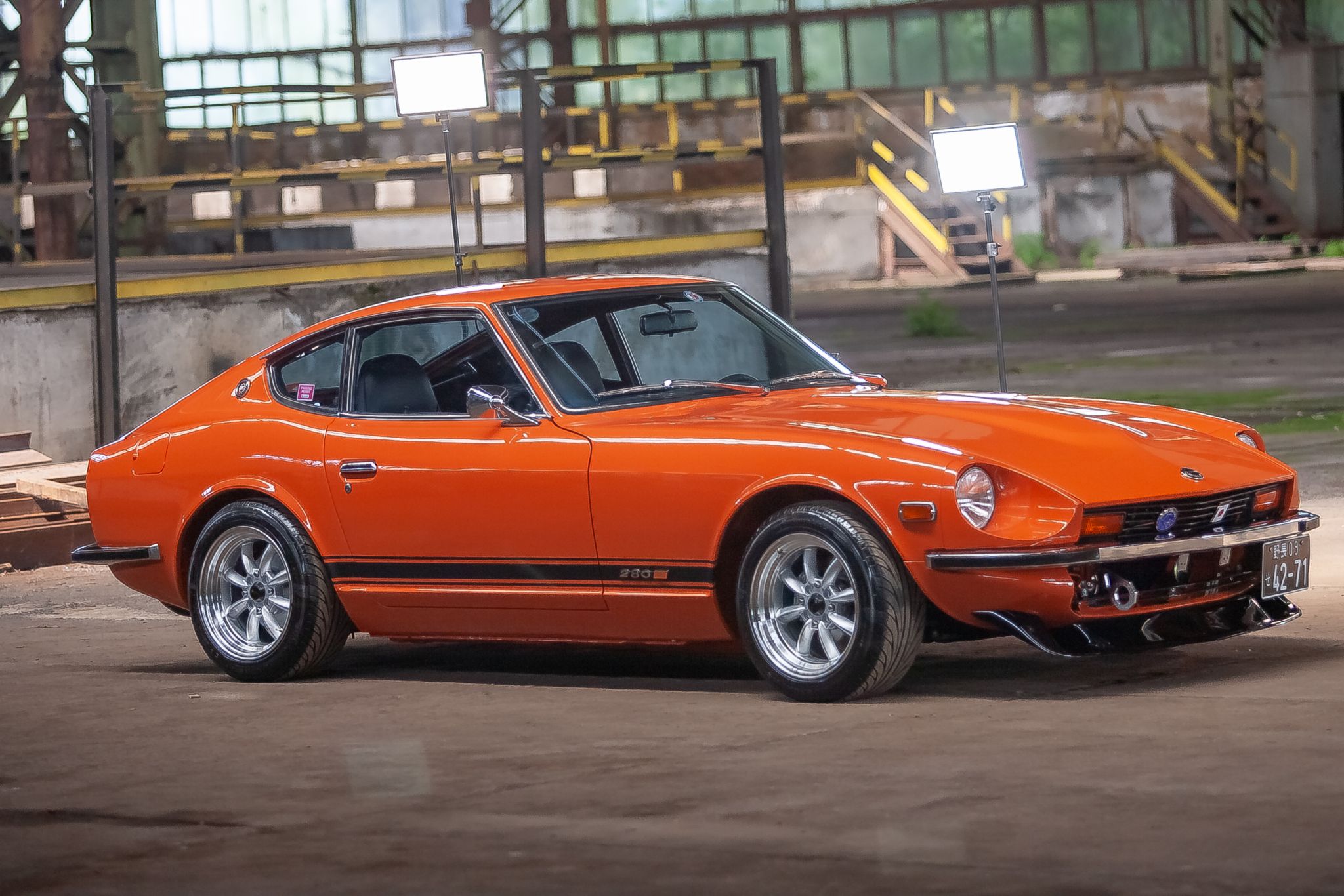 1976 Orange Nissan Datsun 280Z zu verkaufen