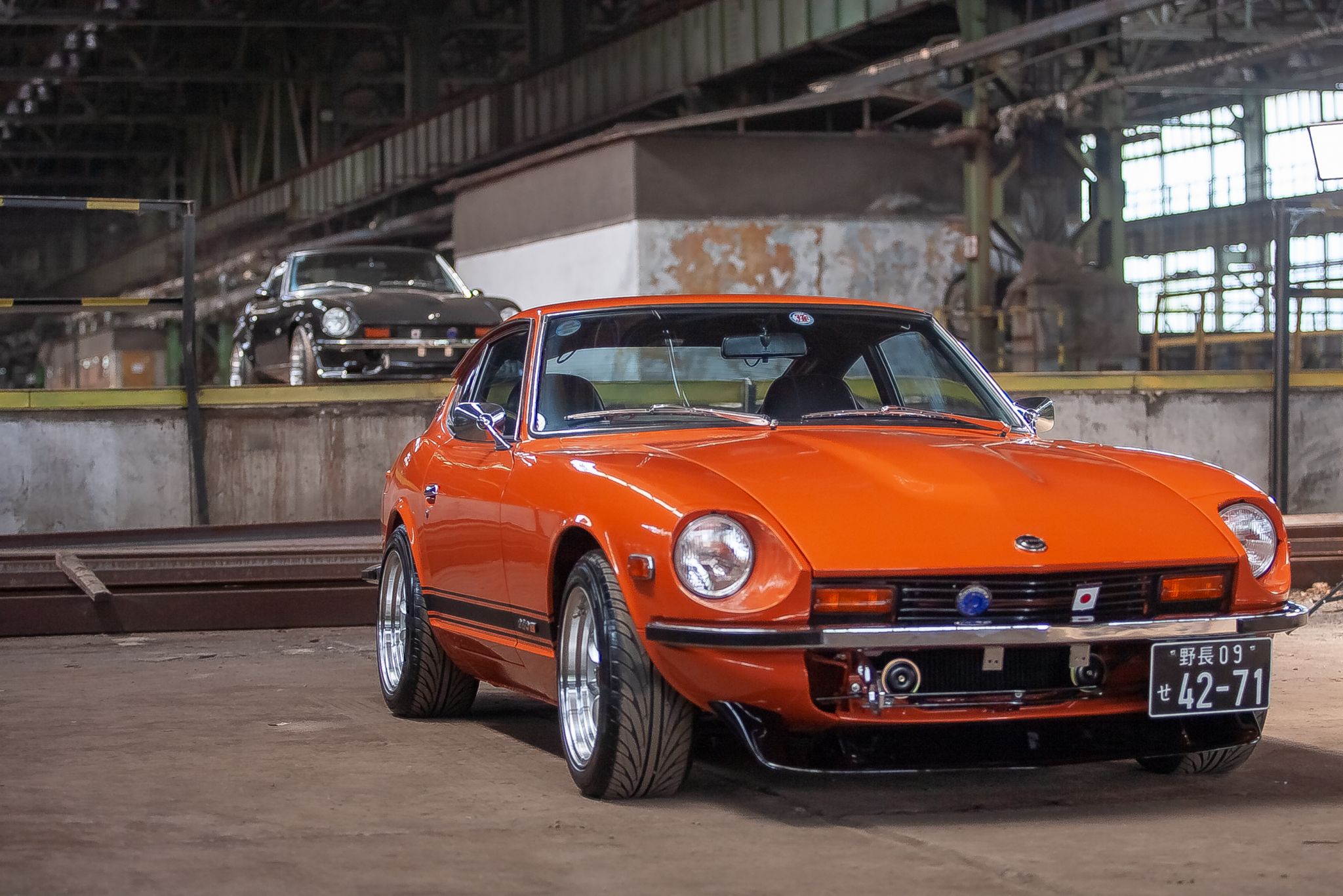 1976 Orange Nissan Datsun 280Z zu verkaufen