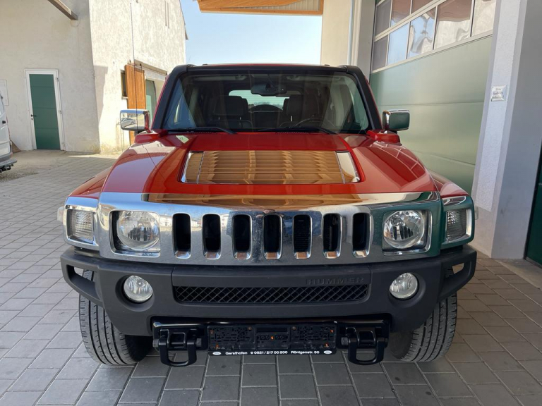 2010 Hummer H3 EU COC Zu verkaufen Rot