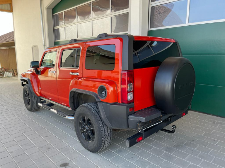 2010 Hummer H3 EU COC Zu verkaufen Rot