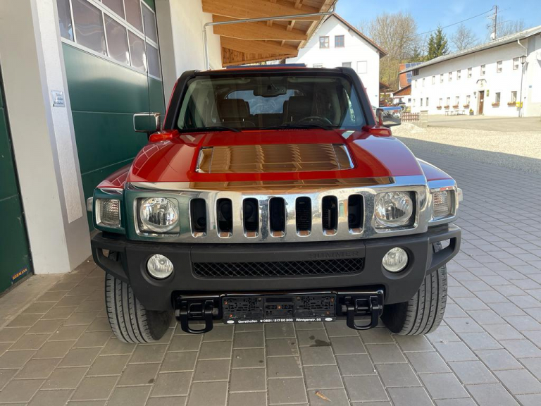 2010 Hummer H3 EU COC Zu verkaufen Rot